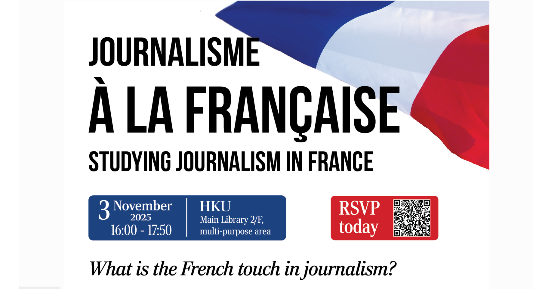 Journalisme à la Française | Studying Journalism in France - School of ...