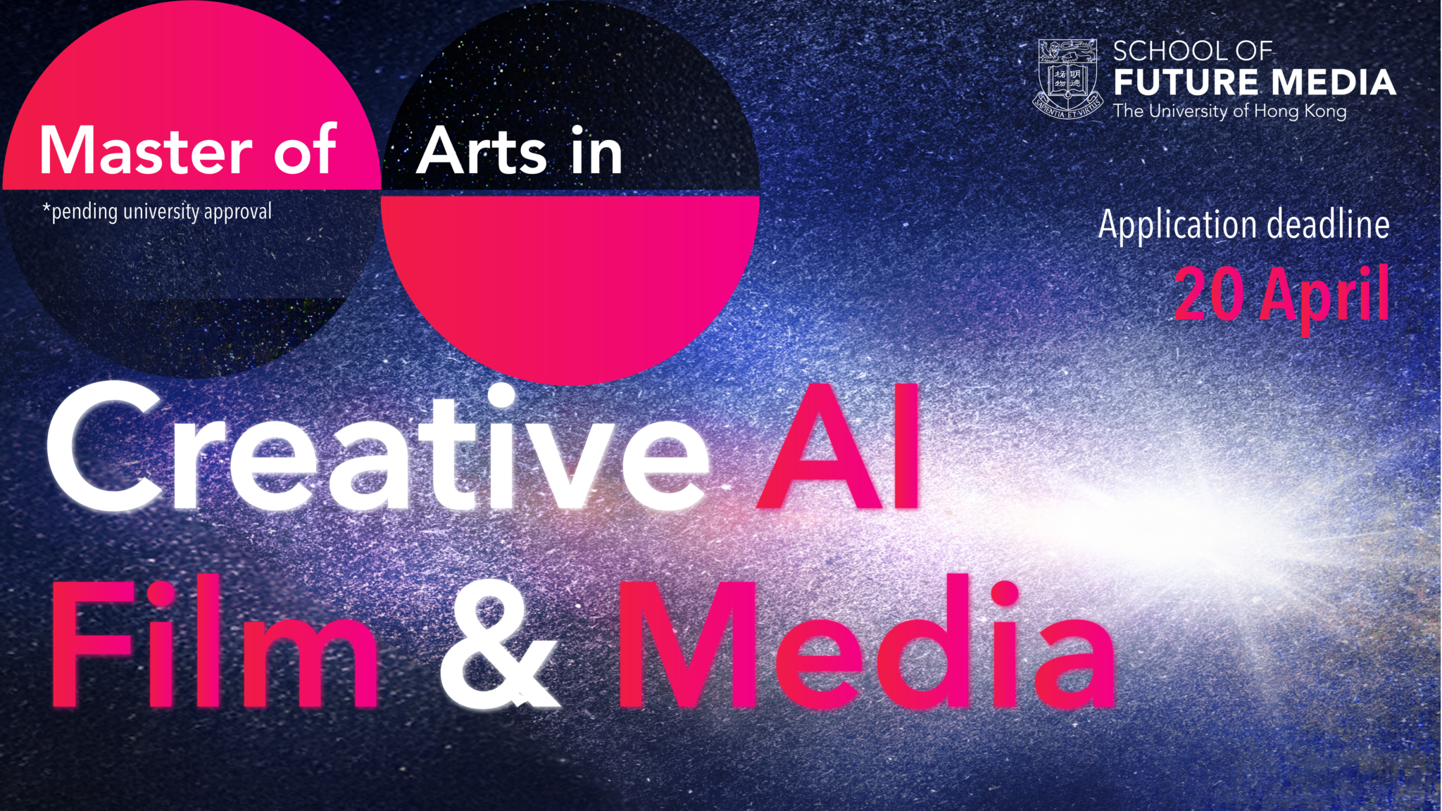 Master of Arts in Creative Artificial Intelligence Film & Media ...